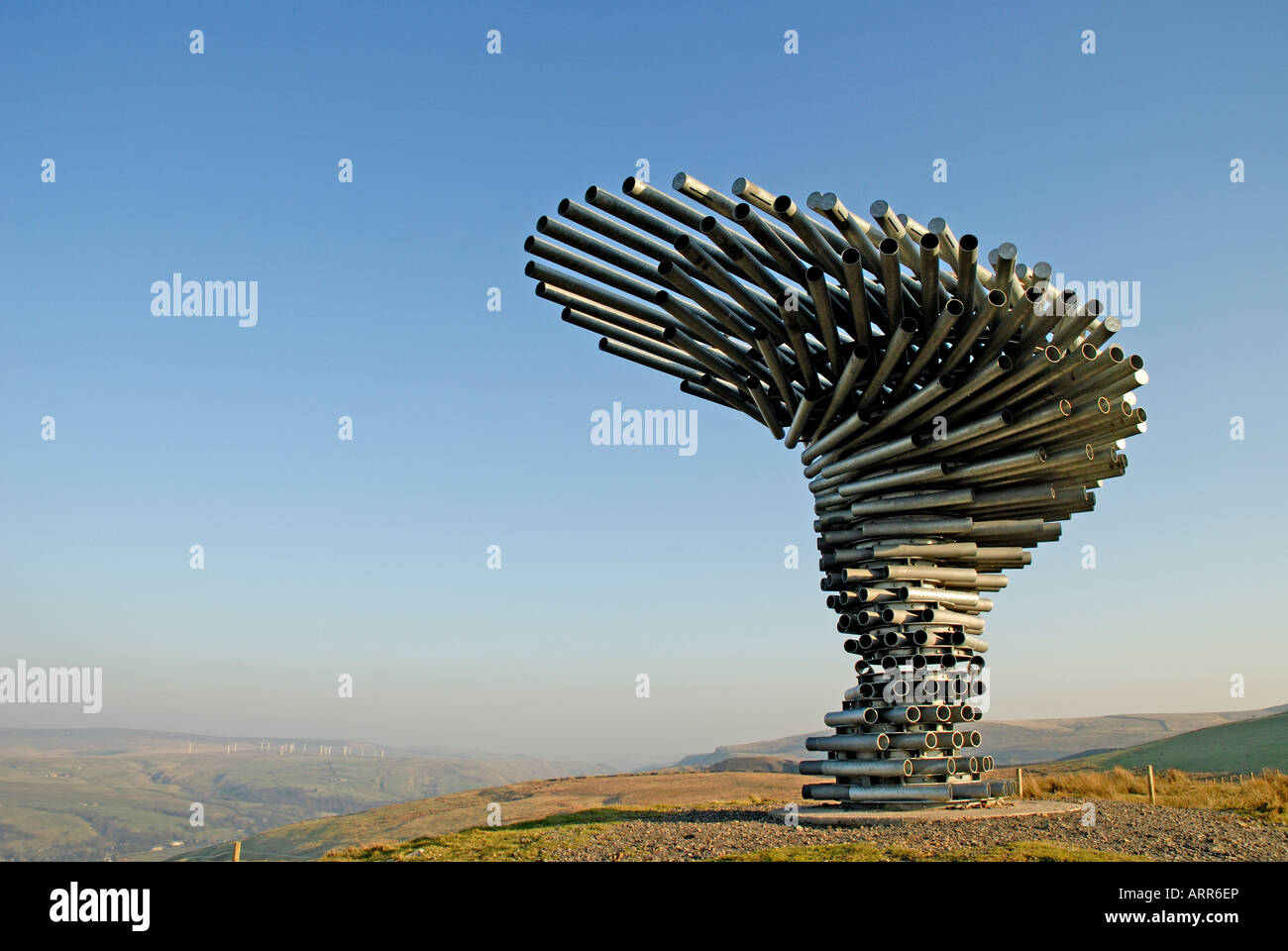 The Singing Ringing Tree, a Panopticon Art project set high in the ...