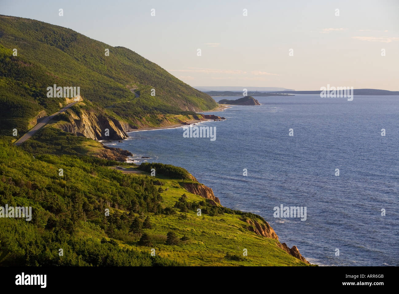 Cabot Trail, Cape Breton Highlands National Park, Nova Scotia, Canada Stock Photo - Alamy