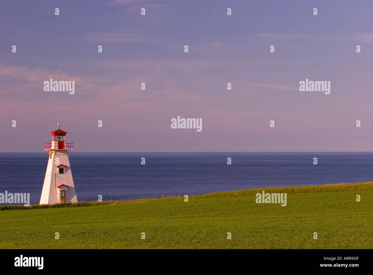 Cape Tryon lighthouse, Prince Edward Island, Canada Stock Photo - Alamy