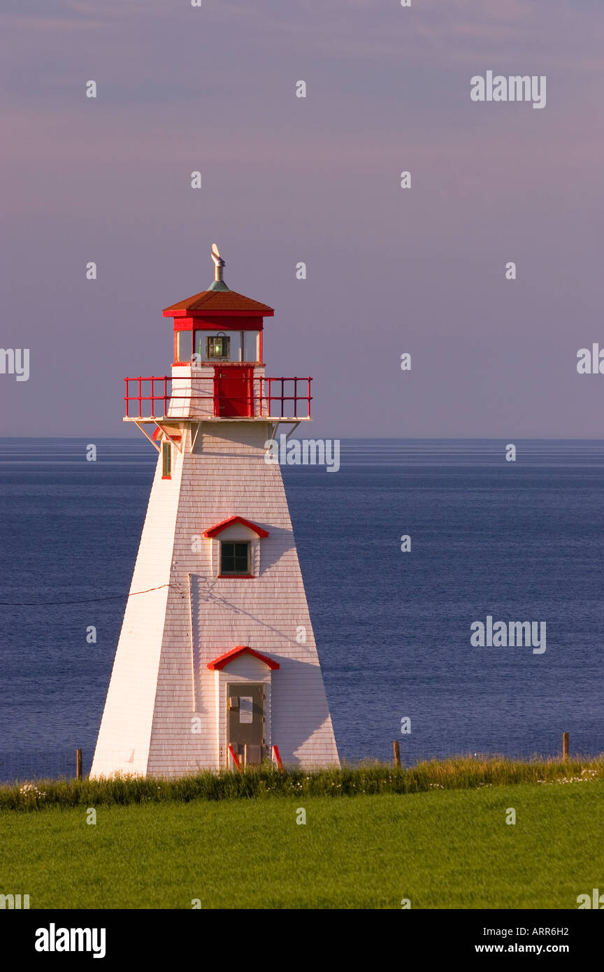 Cape Tryon lighthouse, Prince Edward Island, Canada Stock Photo - Alamy