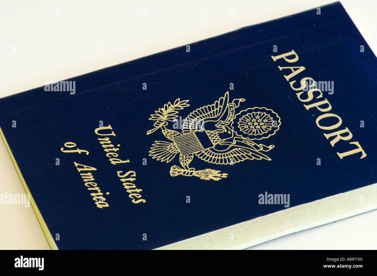 closeup United States passport Stock Photo - Alamy