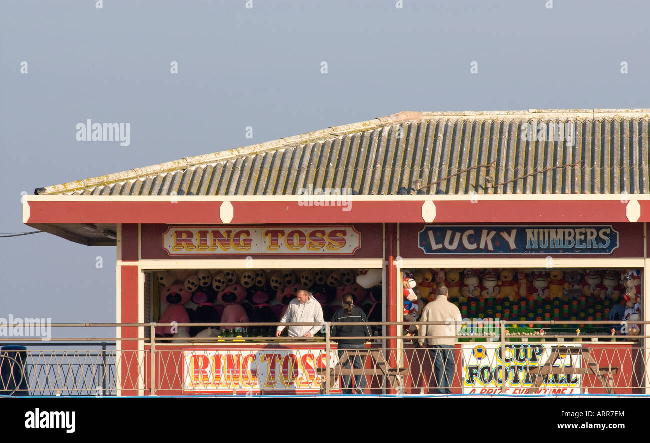 Blackpool South Shore Pier Amusements Stock Photo - Alamy
