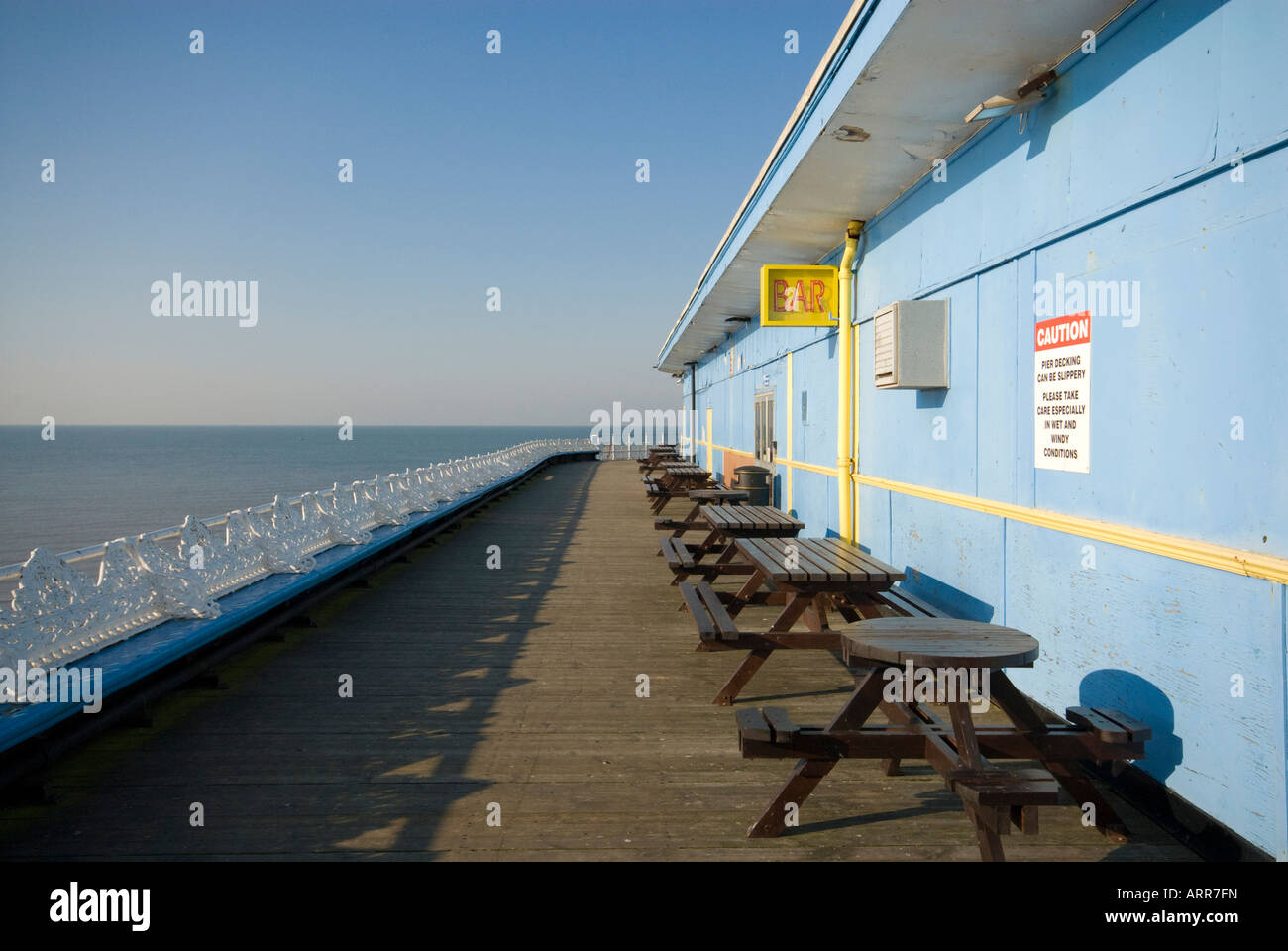 Blackpool Central Pier Bar Stock Photo - Alamy