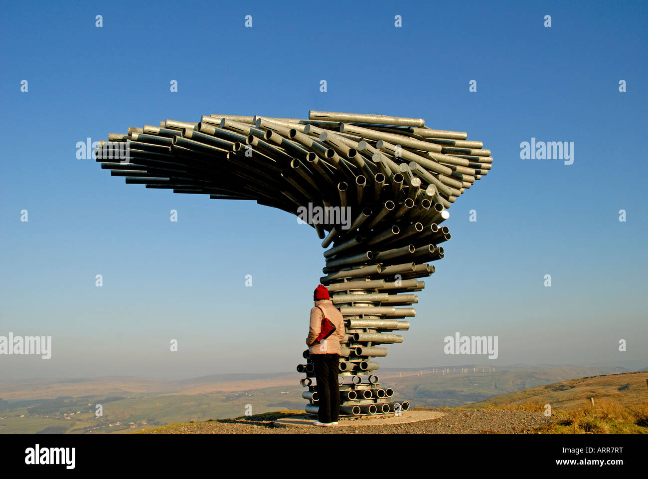 The Singing Ringing Tree, a Panopticon Art project set high in the ...