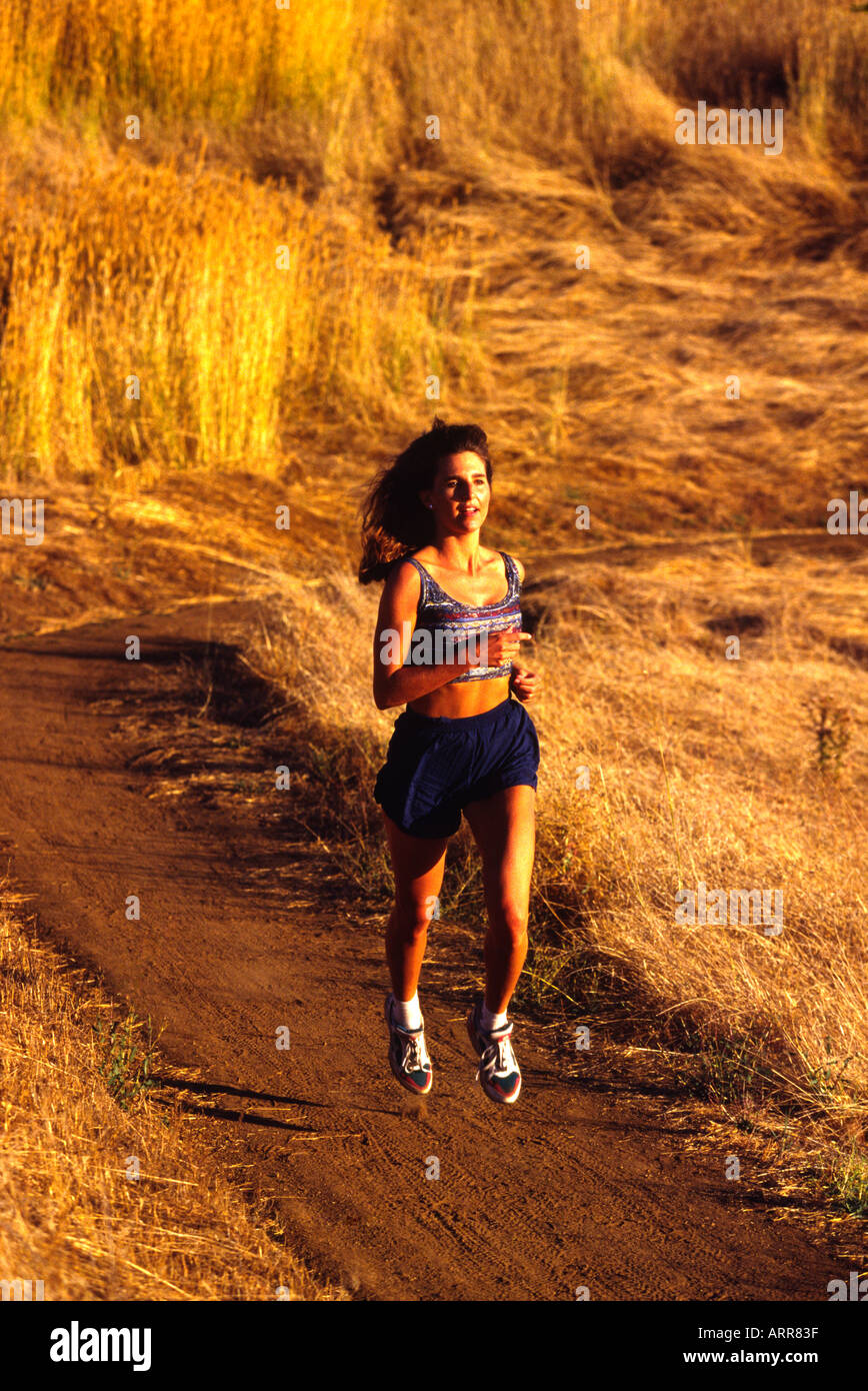 California girl running hi-res stock photography and images - Alamy