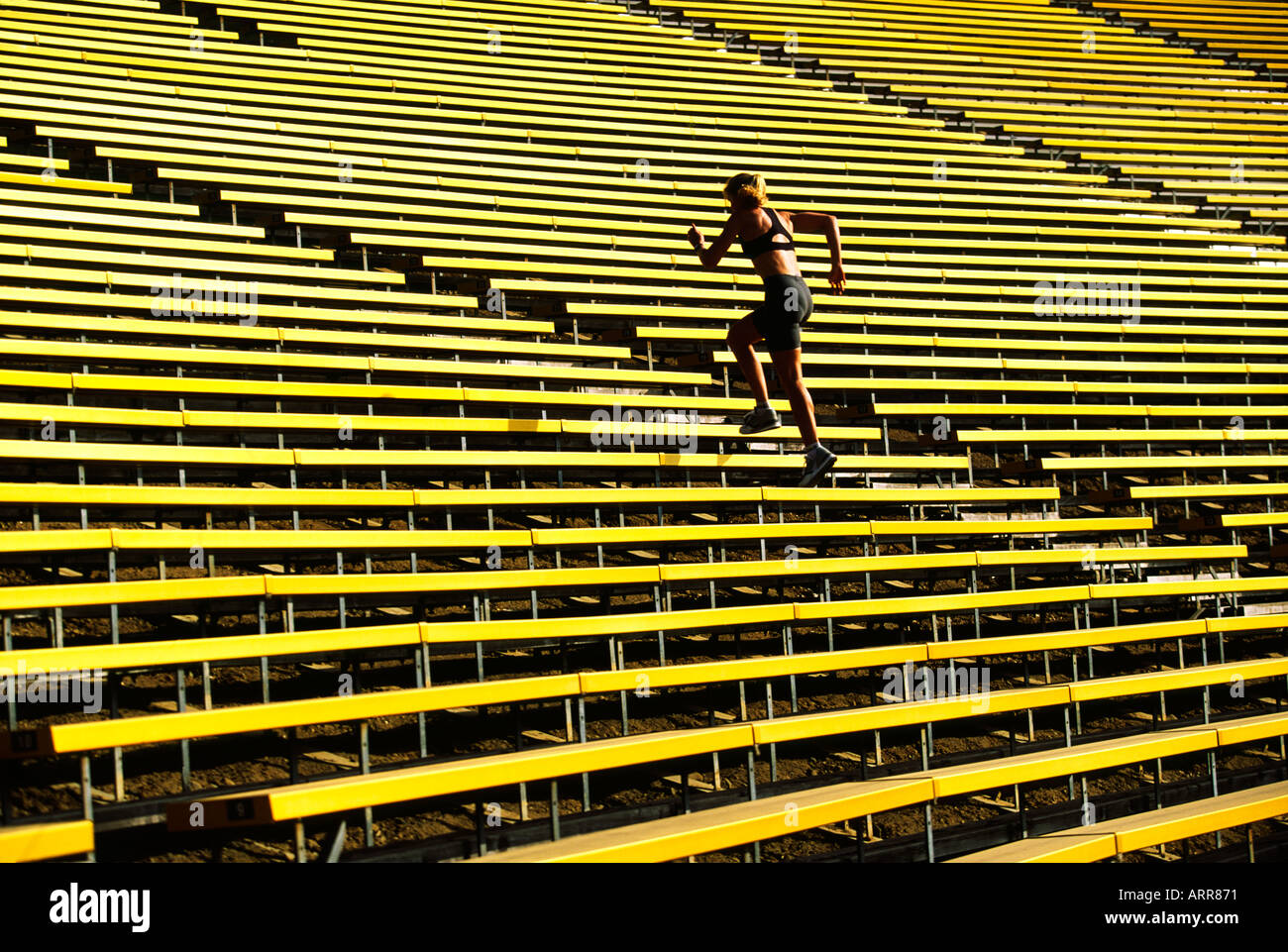 Stadium stairs hi-res stock photography and images - Alamy