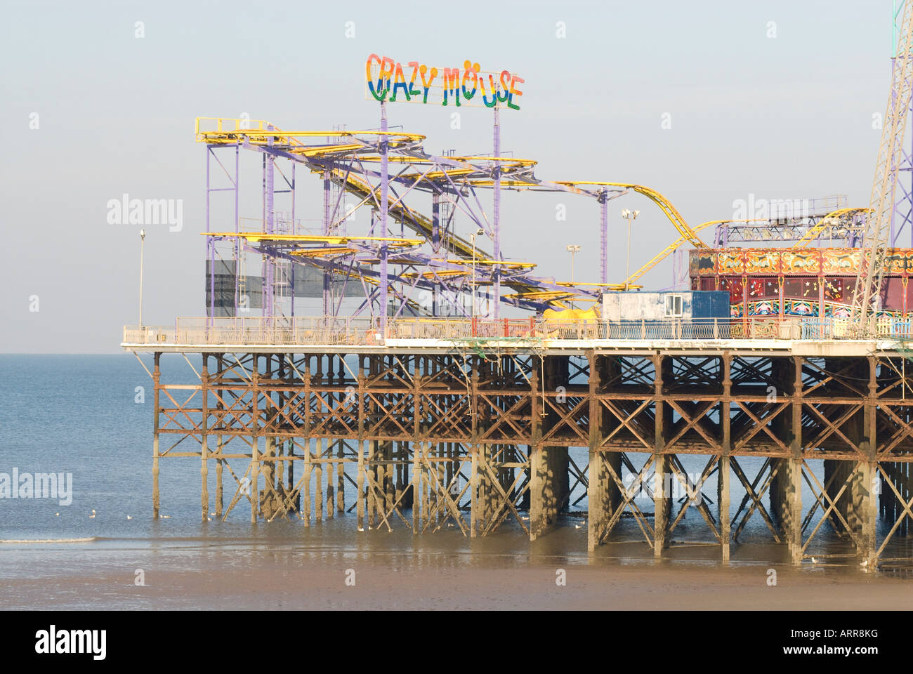 South shore blackpool hi-res stock photography and images - Alamy