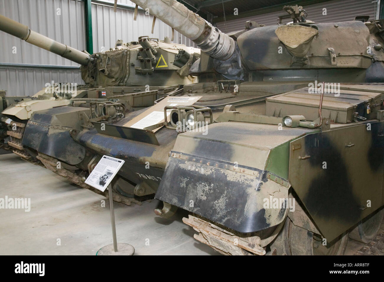 a Chieftan tank at the Muckleburgh Collection, Weybourne, norfolk, UK ...