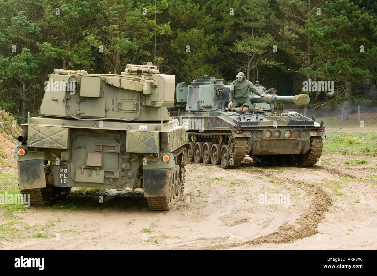 tanks at the Muckleburgh Collection, Weybourne, Norfolk, UK Stock Photo ...