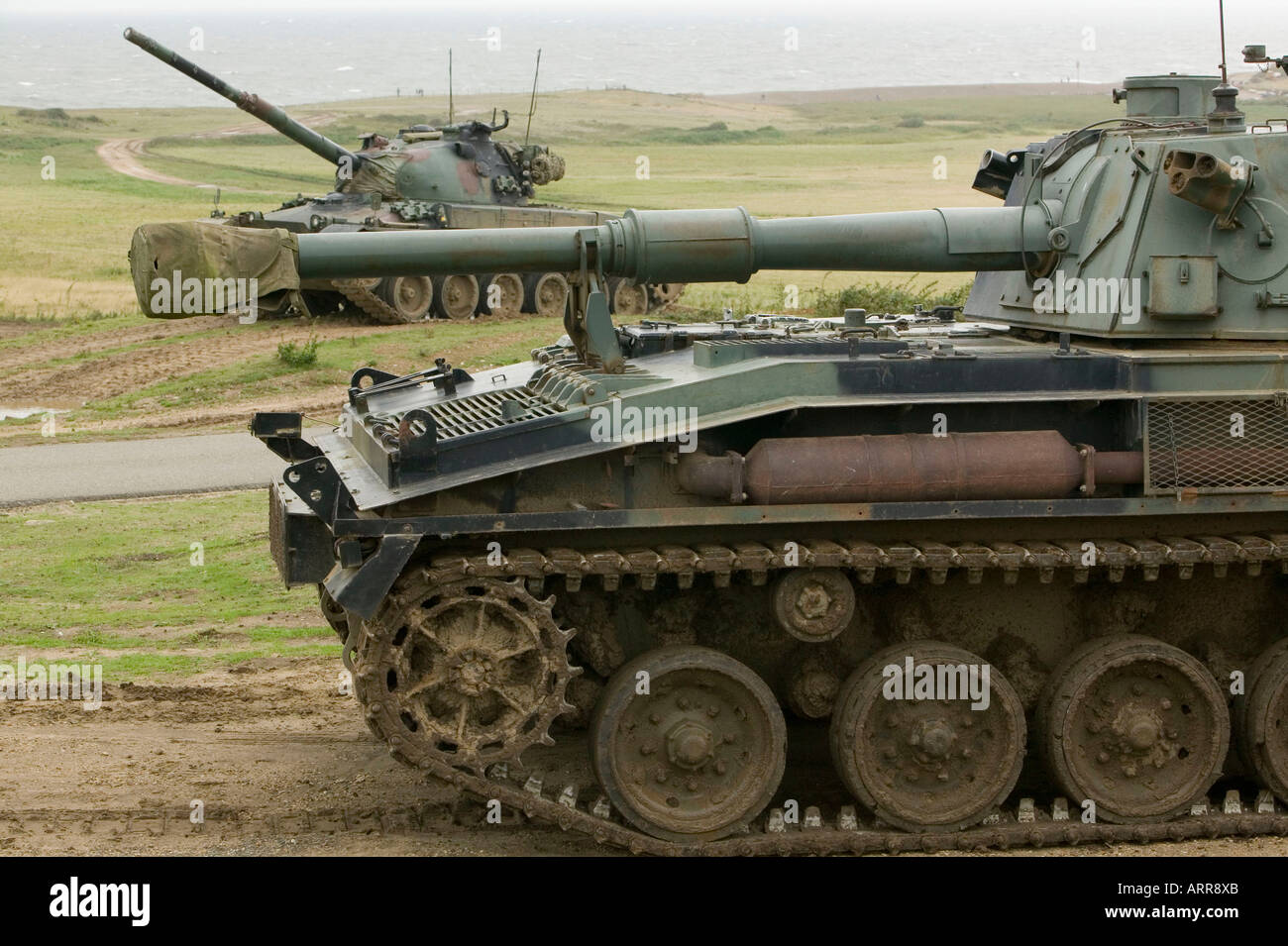 tanks at the Muckleburgh Collection, Weybourne, Norfolk, UK Stock Photo ...