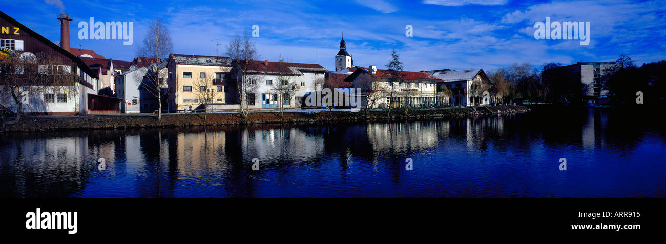 city of Regen at the river Regen in Bavaria Germany. Photo by Willy ...