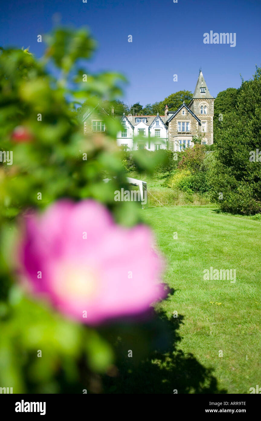 the grounds of the old Tarn Howes hotel, Hawkshead, Lake District, UK ...