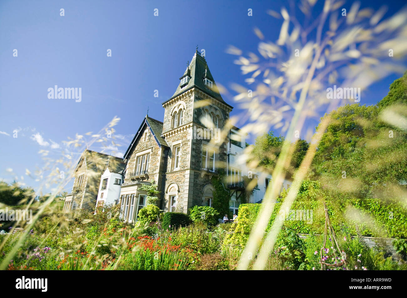 The old Tarn Howes Hotel, Hawkshead, Lake district, UK Stock Photo - Alamy