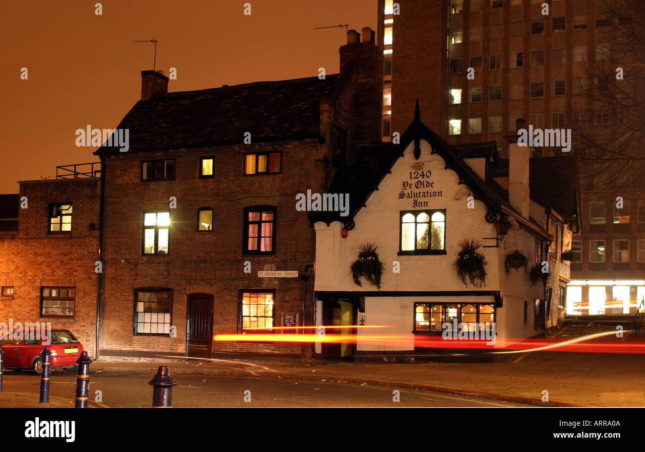 Nottingham s Ye Olde Salutation Inn one of the three Nottingham Public ...