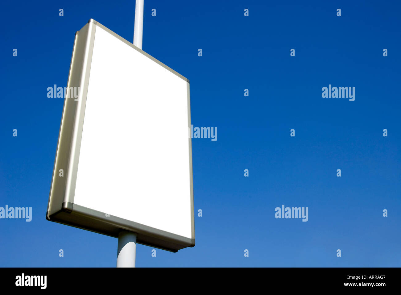 blank advertising billboard Stock Photo - Alamy
