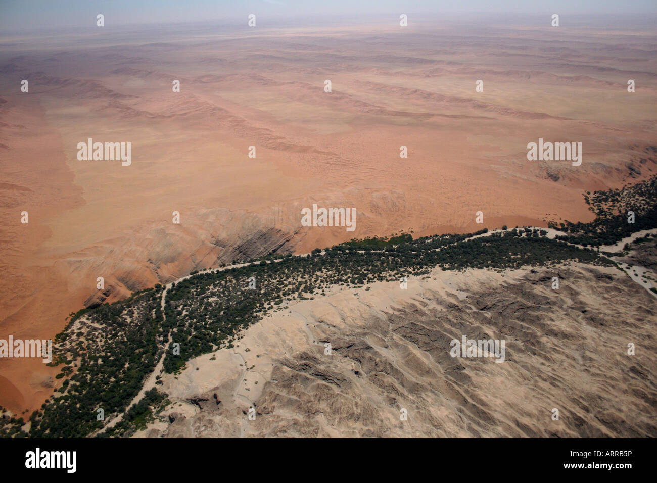Aerial view of the Namib desert Stock Photo - Alamy