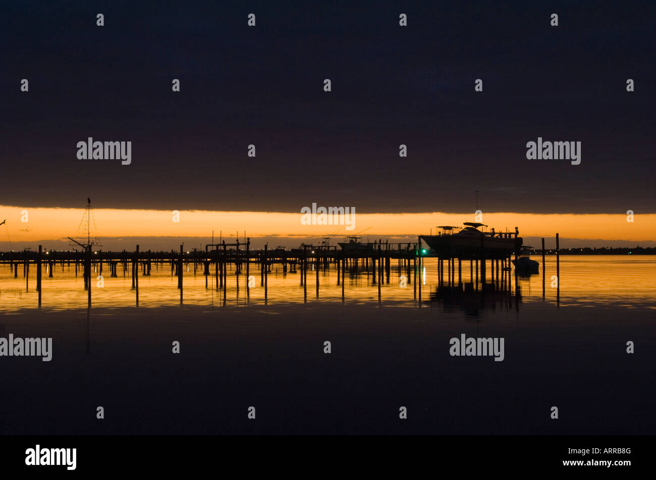 Saint Lucie River docks boats pier water IRL Indian River Lagoon ...