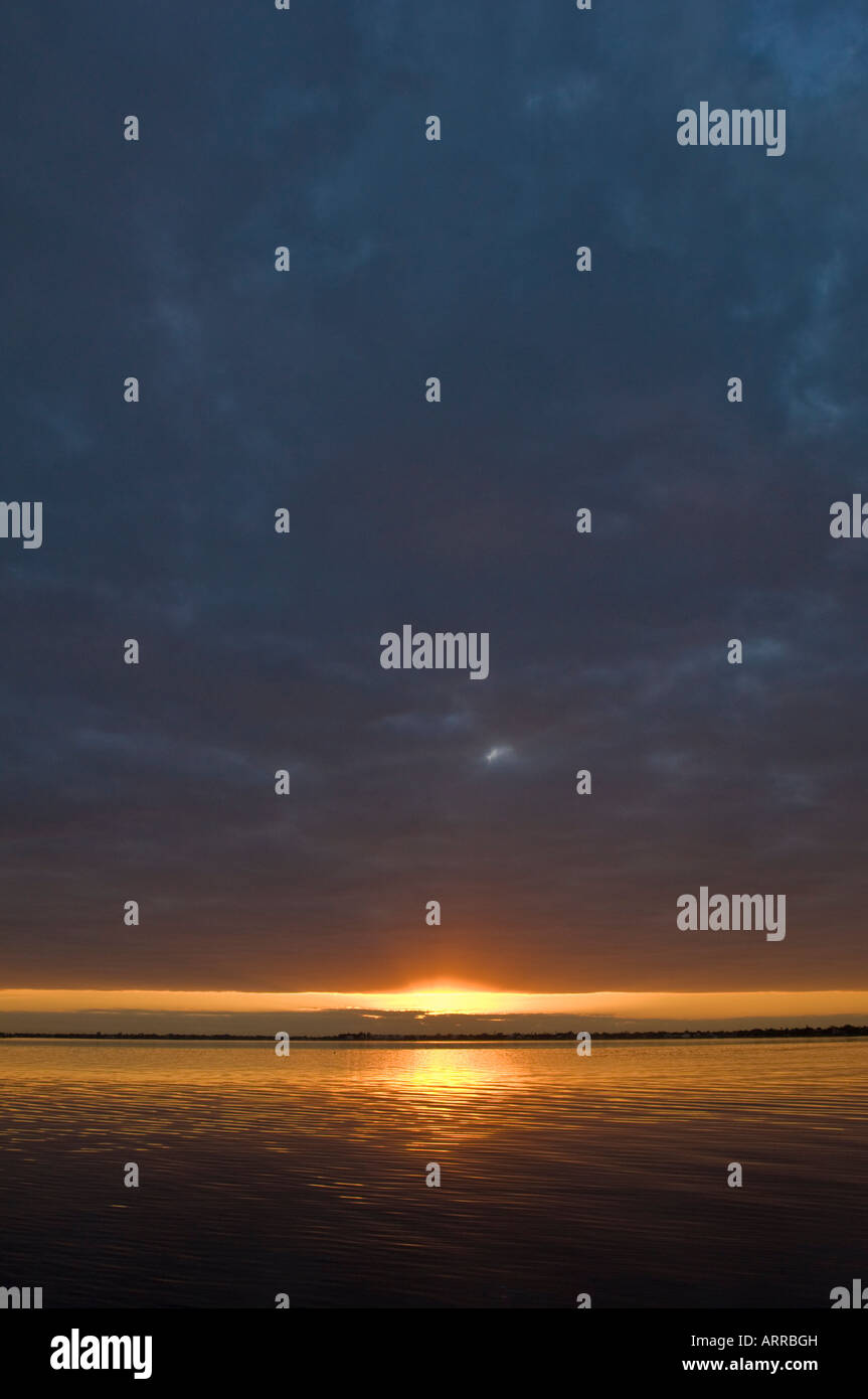 Saint Lucie River water IRL Indian River Lagoon sunrise morning coastal ...