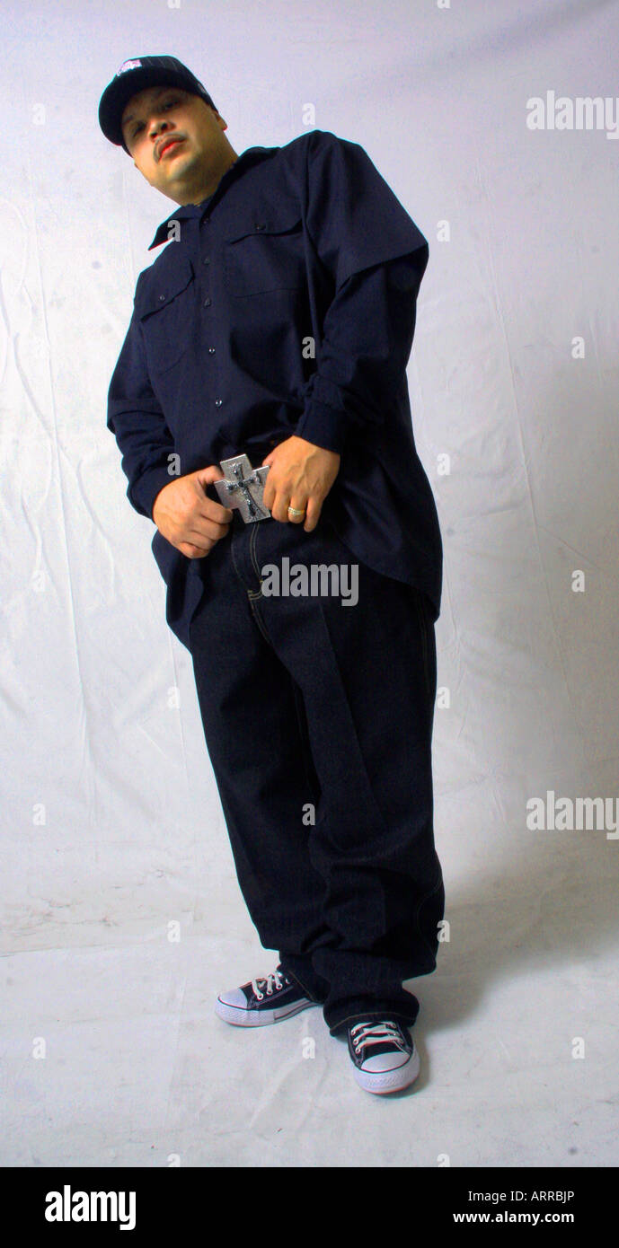The Rapper "Fame" from the Hip-Hop duo "Deuce Mob Stock Photo - Alamy