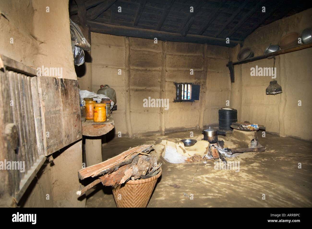 Indian poor house inside hi-res stock photography and images - Alamy