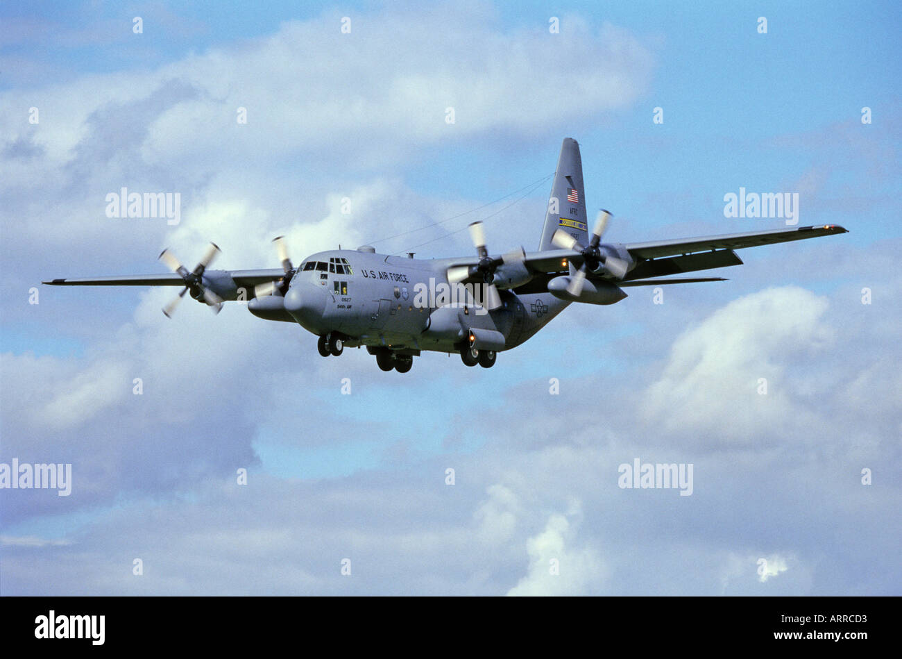 US Air Force Lockheed C-130 Hercules Stock Photo - Alamy