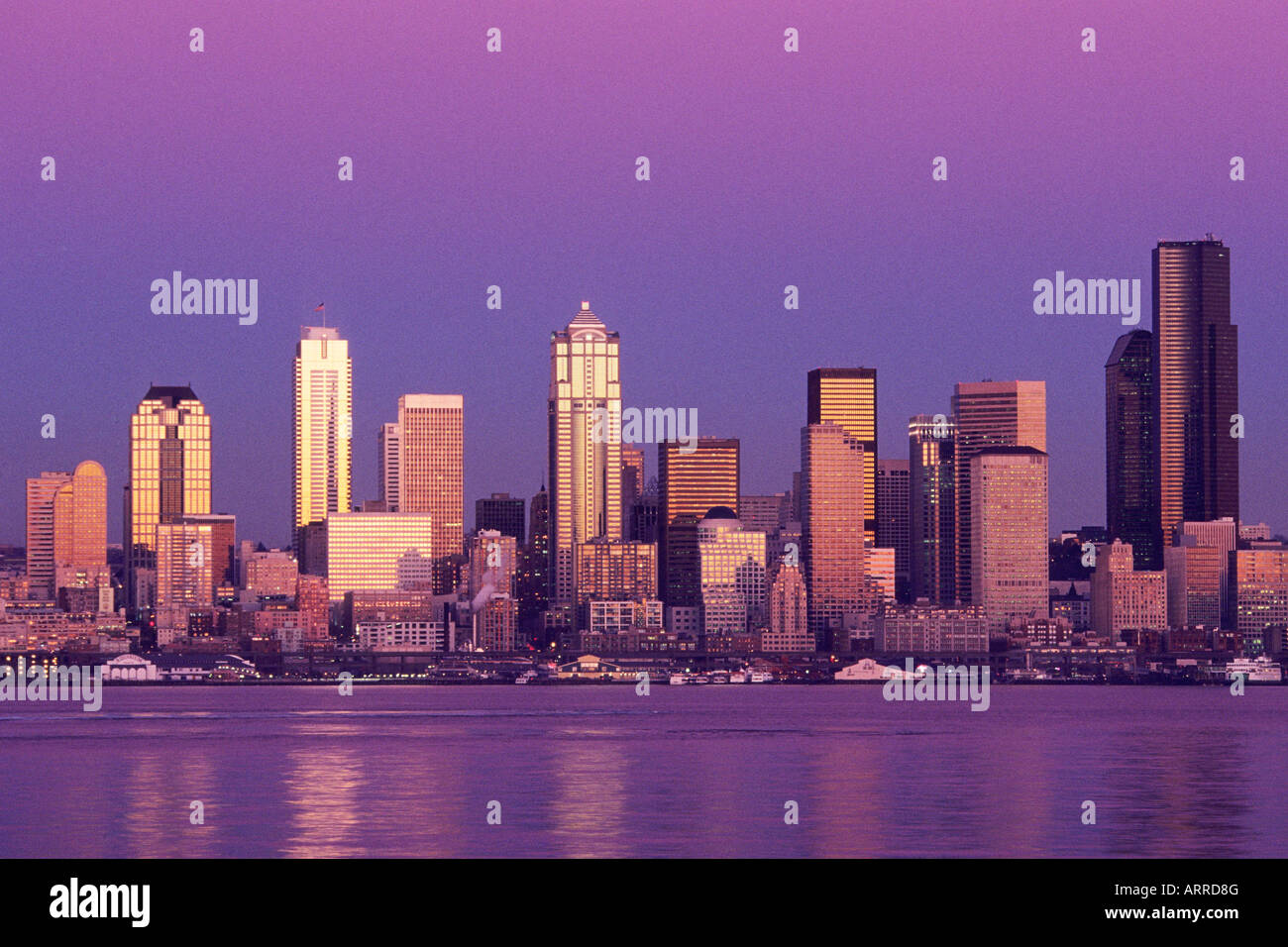 Seattle Skyline, Washington Stock Photo - Alamy