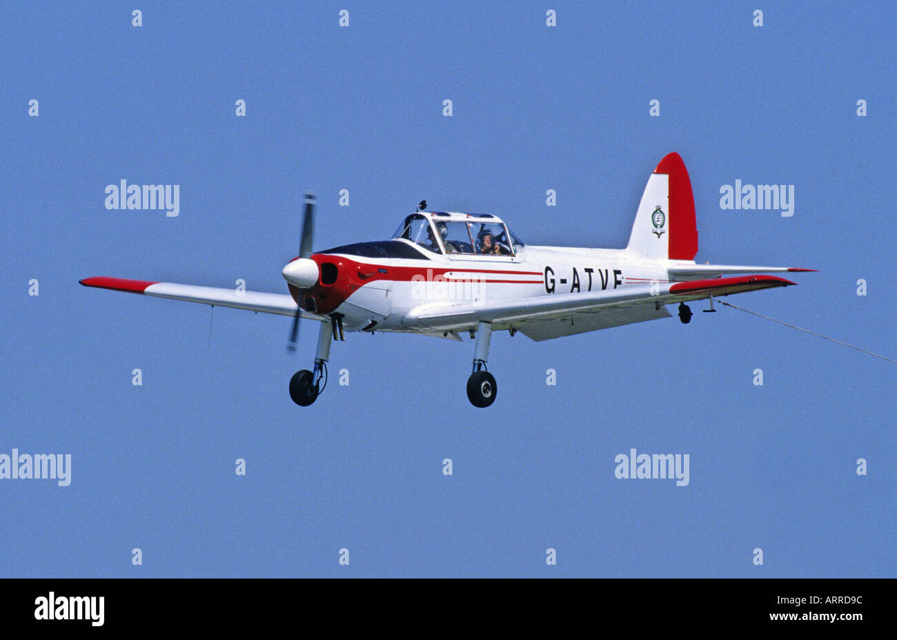 de Havilland Chipmunk aircraft Stock Photo - Alamy