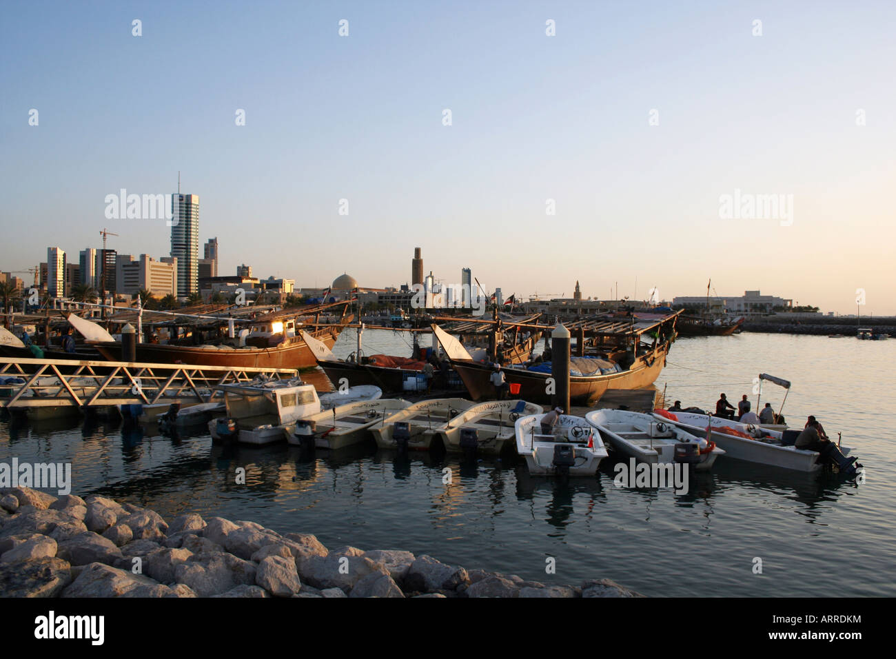 Kuwait dhow mooring kuwait hi-res stock photography and images - Alamy