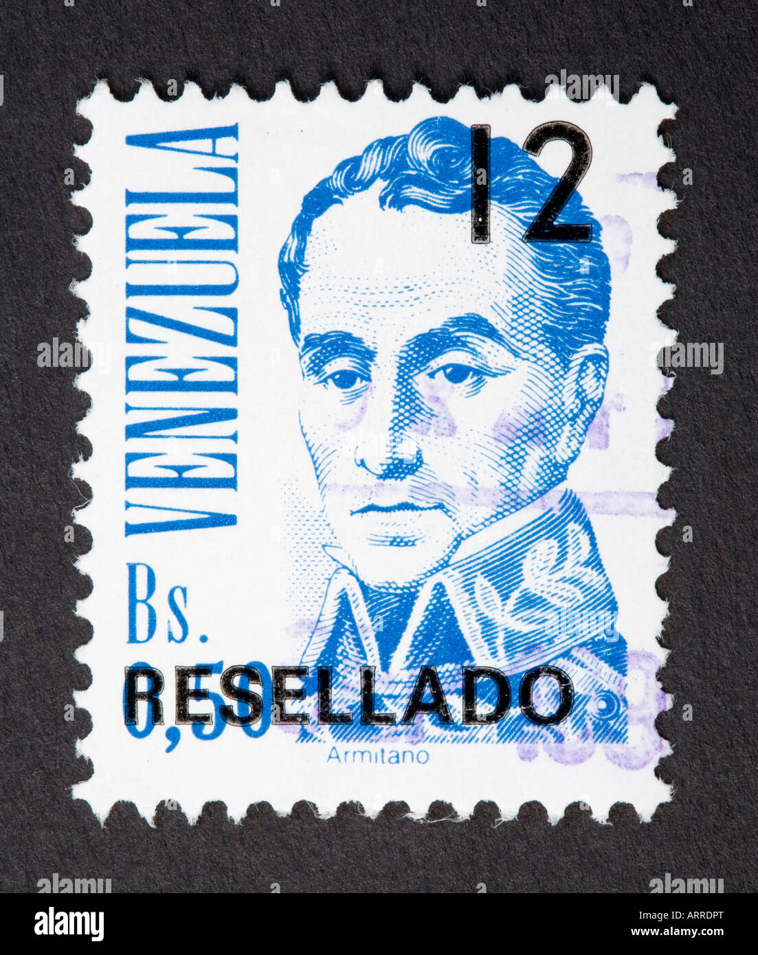 Postage stamp venezuela hi-res stock photography and images - Alamy