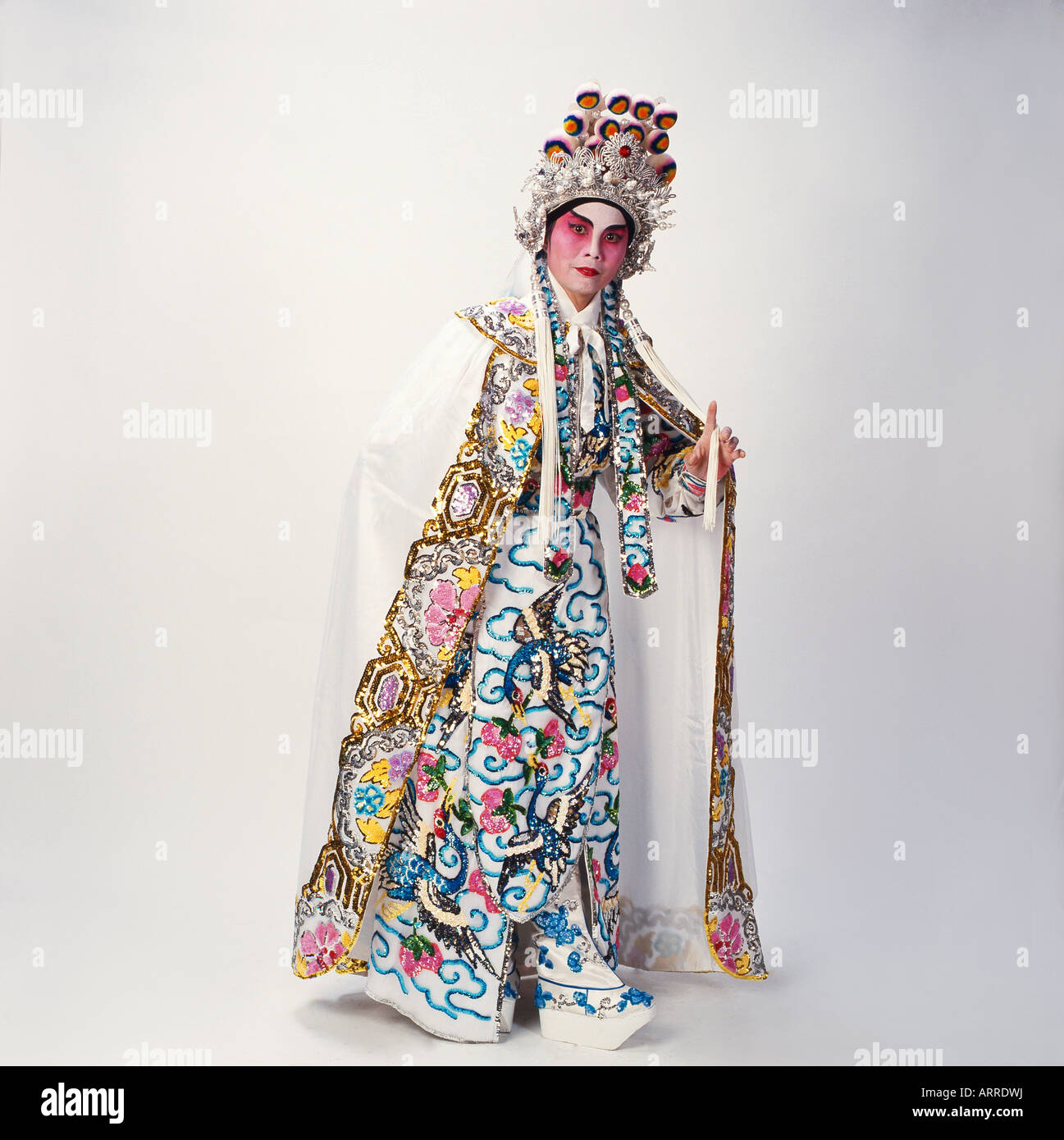 Chinese Opera Dancers Stock Photo - Alamy