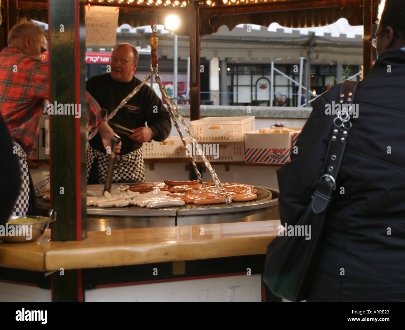 Nottingham Market Square German Market High Resolution Stock ...