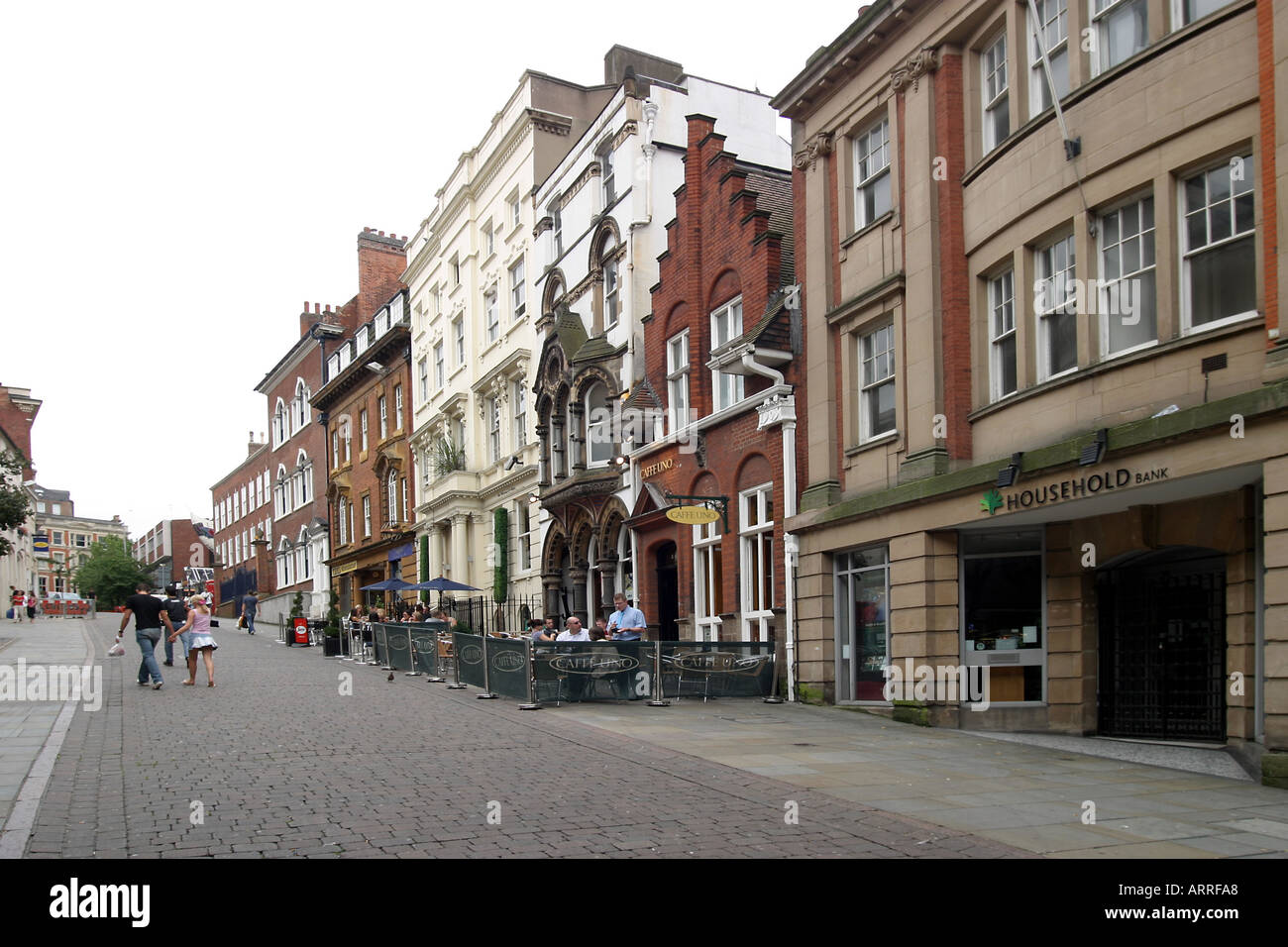 Nottingham s Middle Pavement Originally the homes of the Nottingham s ...
