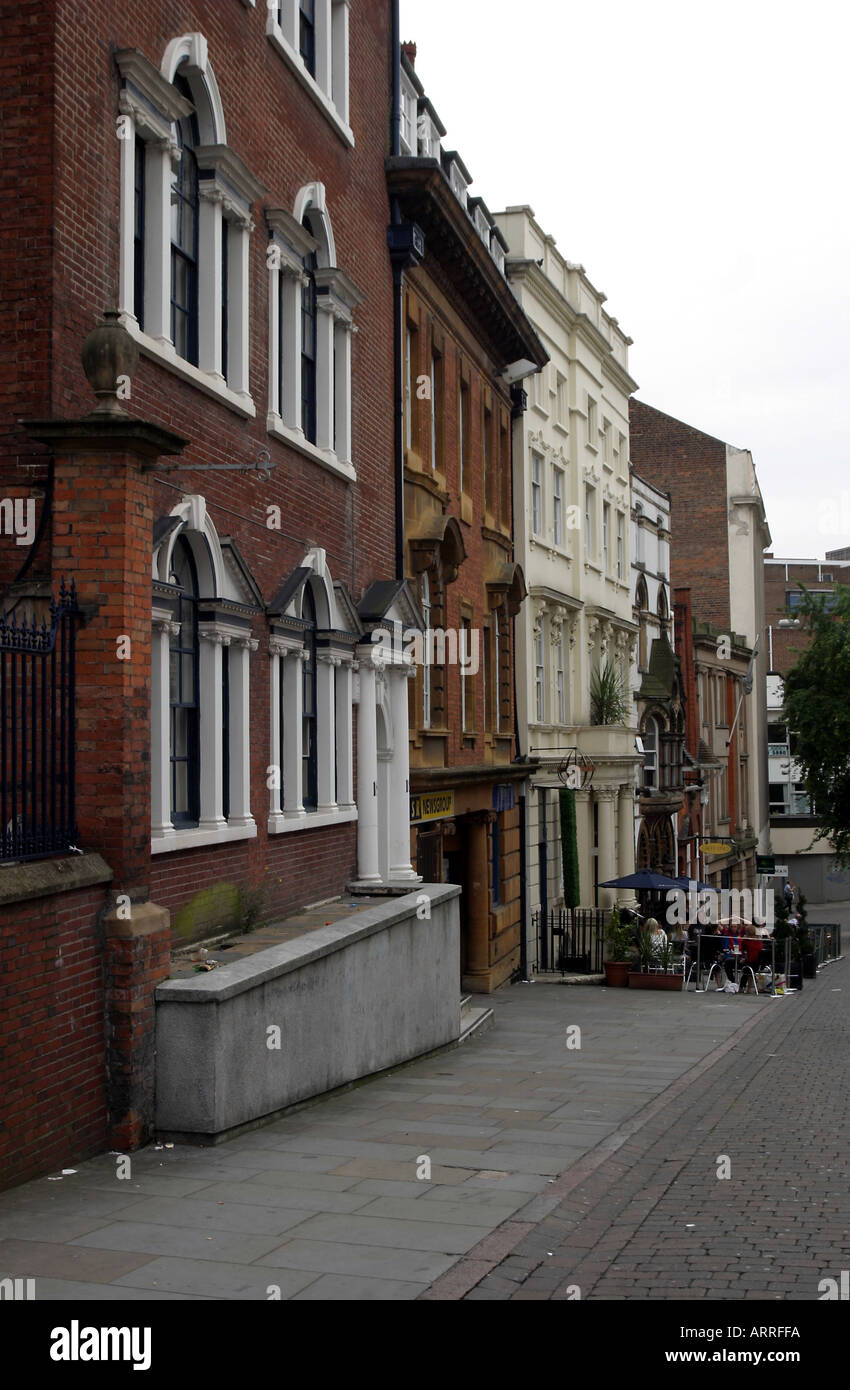 Middle pavement nottingham hi-res stock photography and images - Alamy