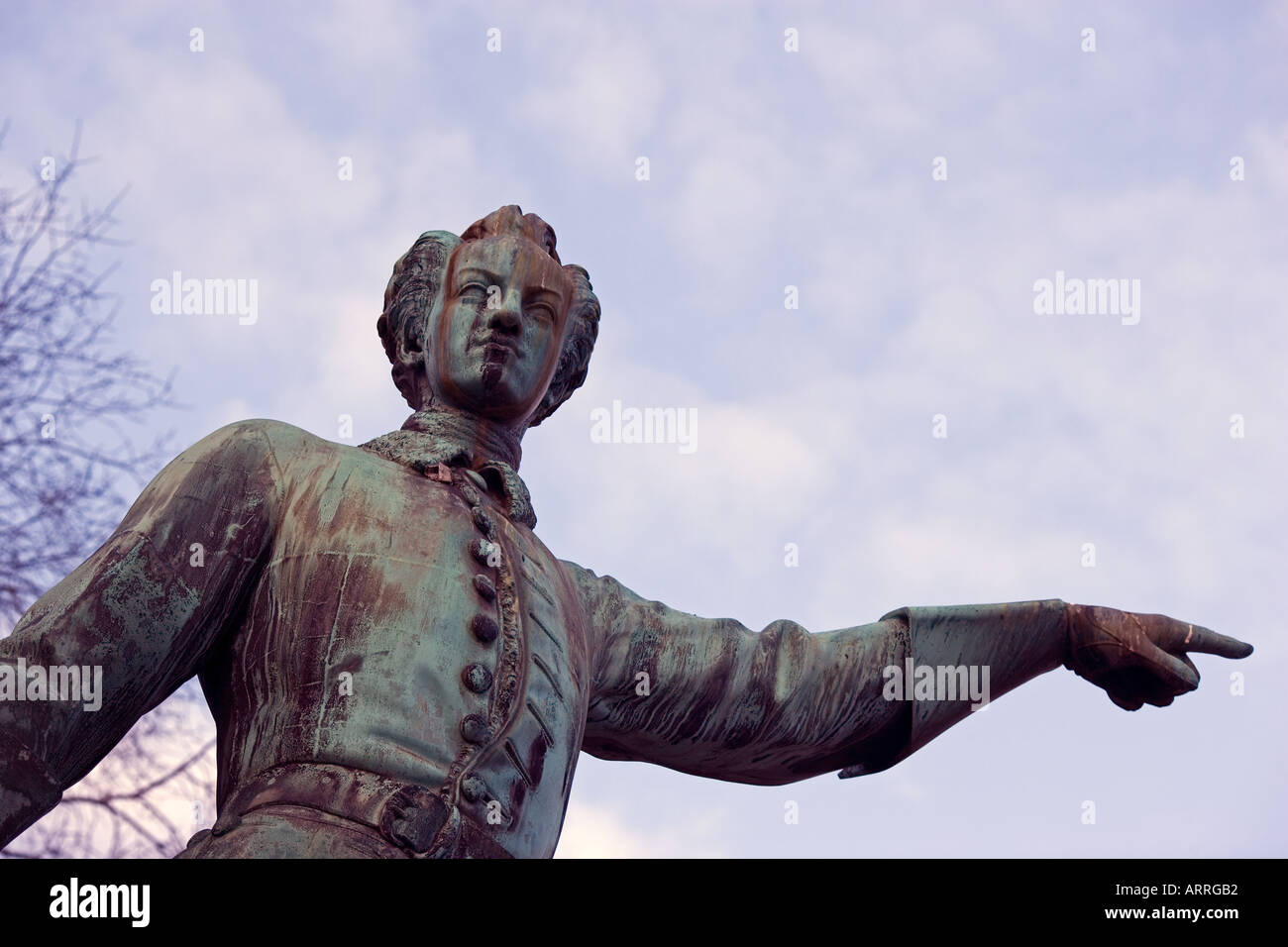 Statue of king karl xii hi-res stock photography and images - Alamy