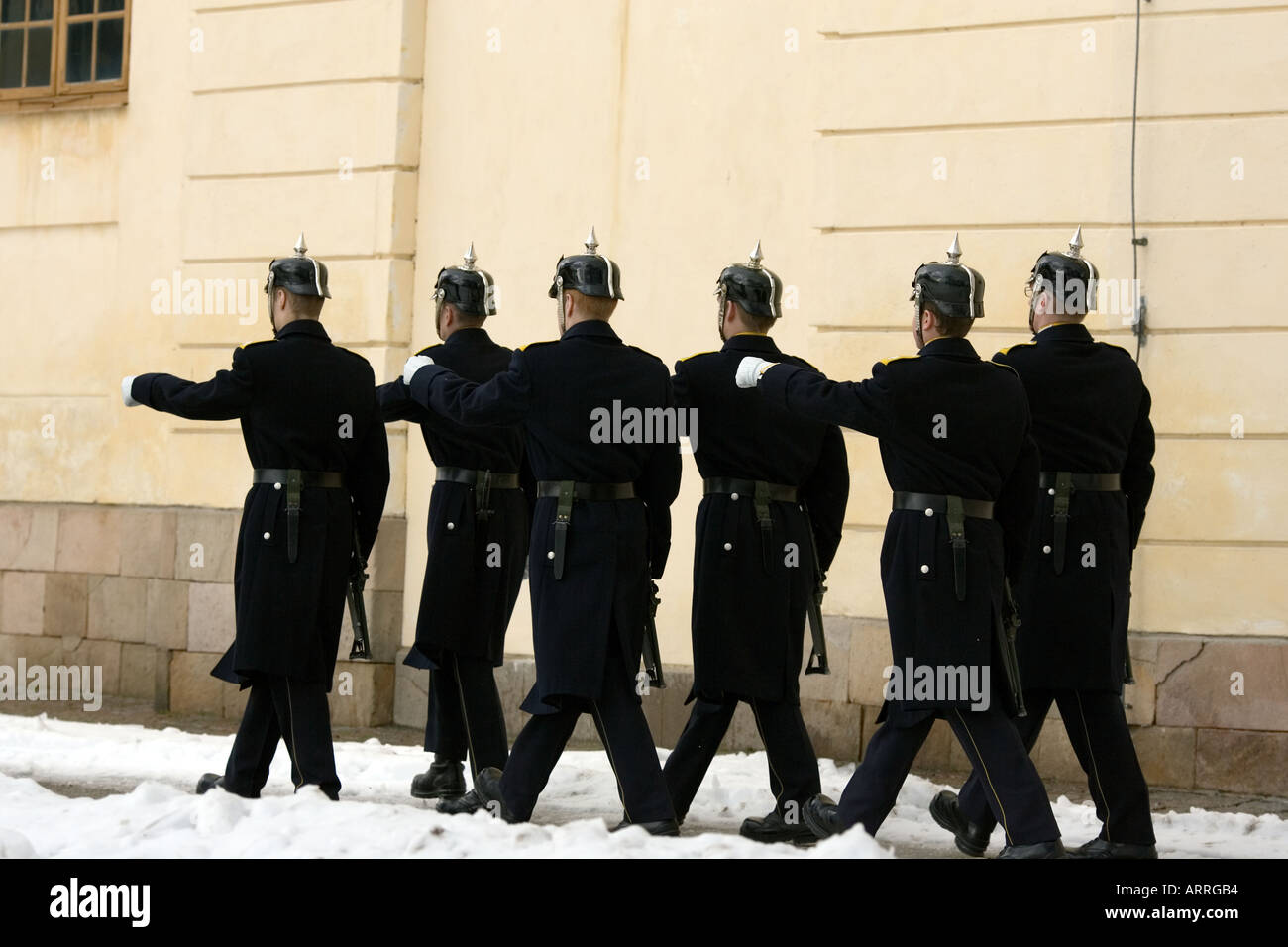 Honor guard at Drottningholm Stock Photo - Alamy