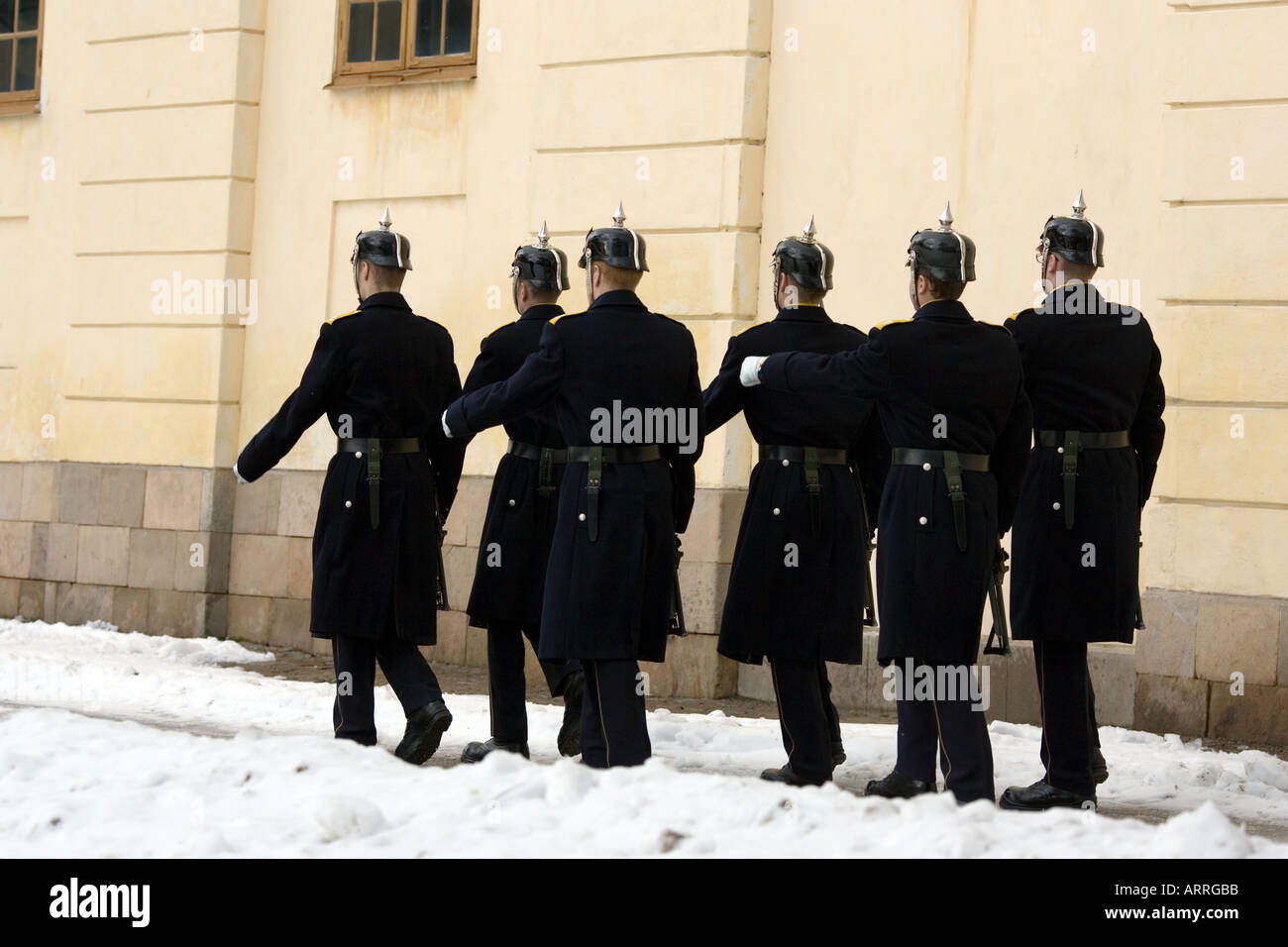 Honor guard at Drottningholm Stock Photo - Alamy