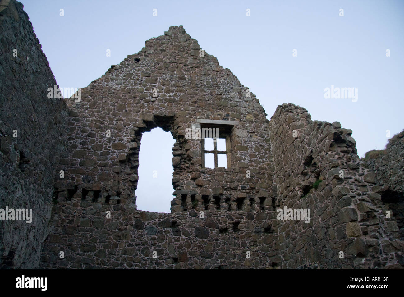 Dunluce castle interior hi-res stock photography and images - Alamy