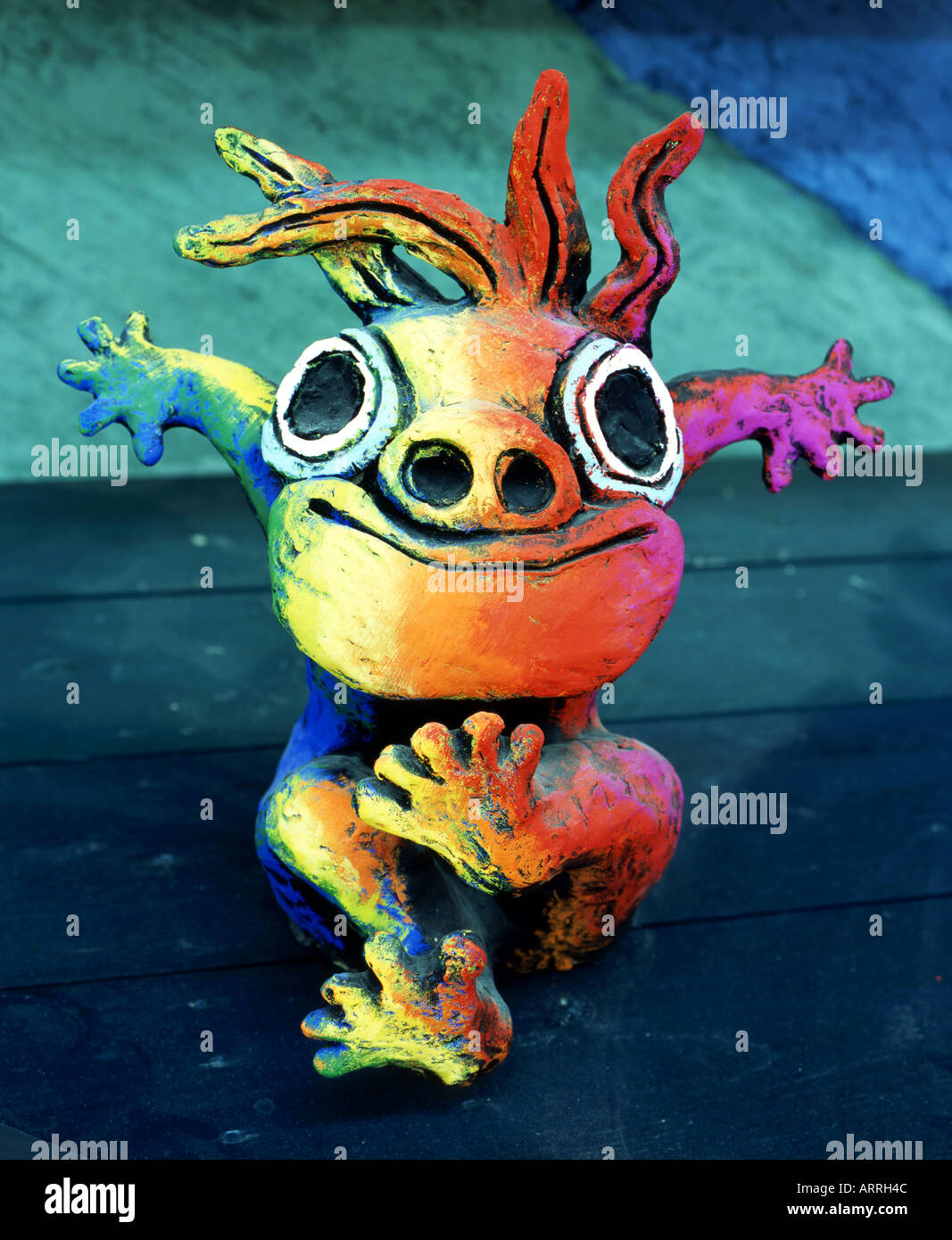 Colorful Shisa from Ishigaki, Okinawa, Japan Stock Photo - Alamy