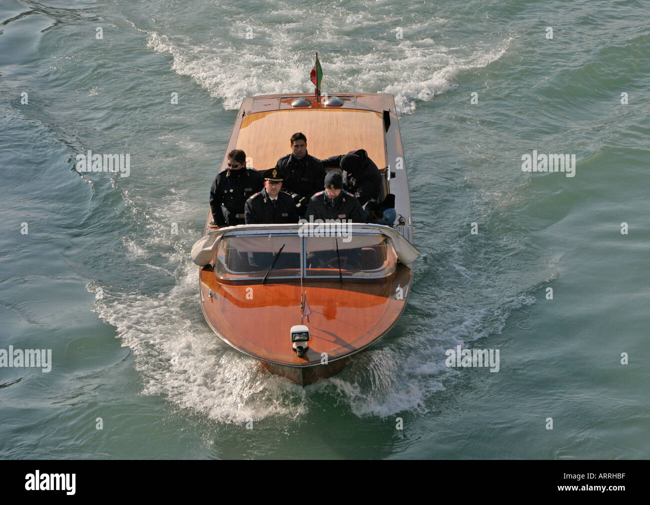 Grand canal police boat hi-res stock photography and images - Alamy