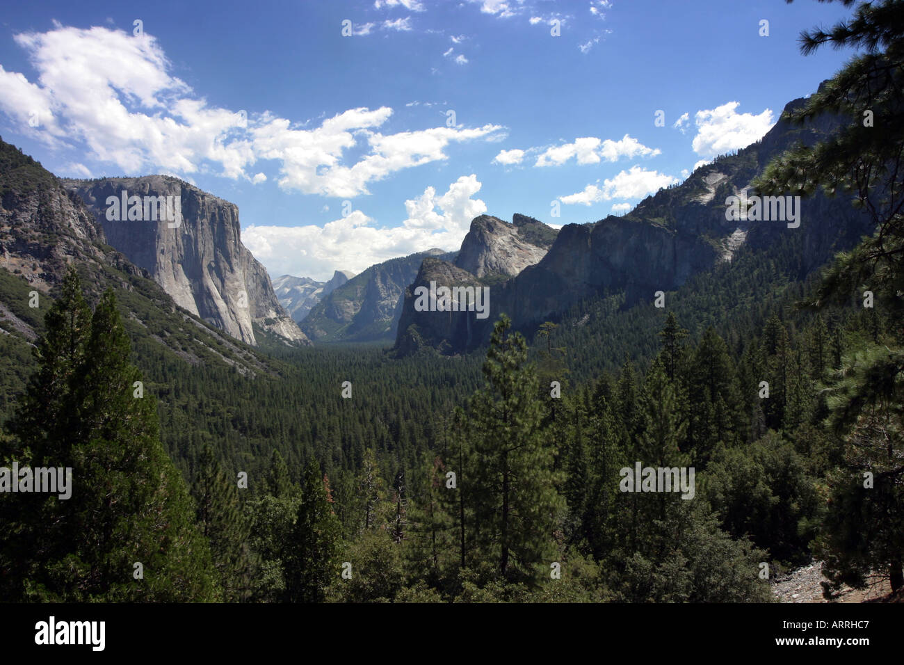 "Tunnel View", Yosemite national park USA Stock Photo - Alamy