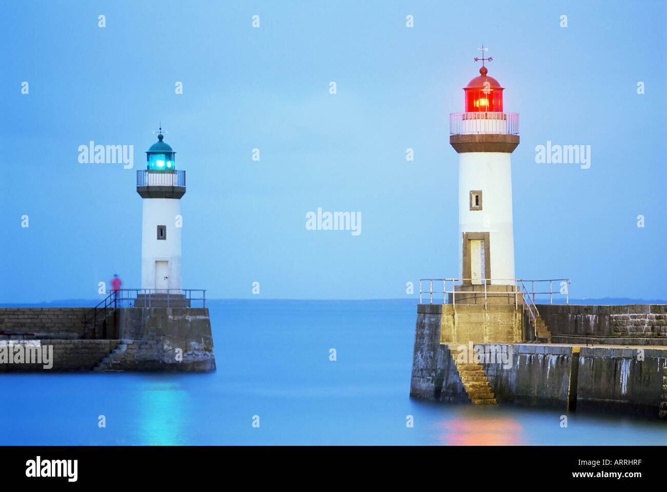 Two Lighthouses High Resolution Stock Photography and Images - Alamy