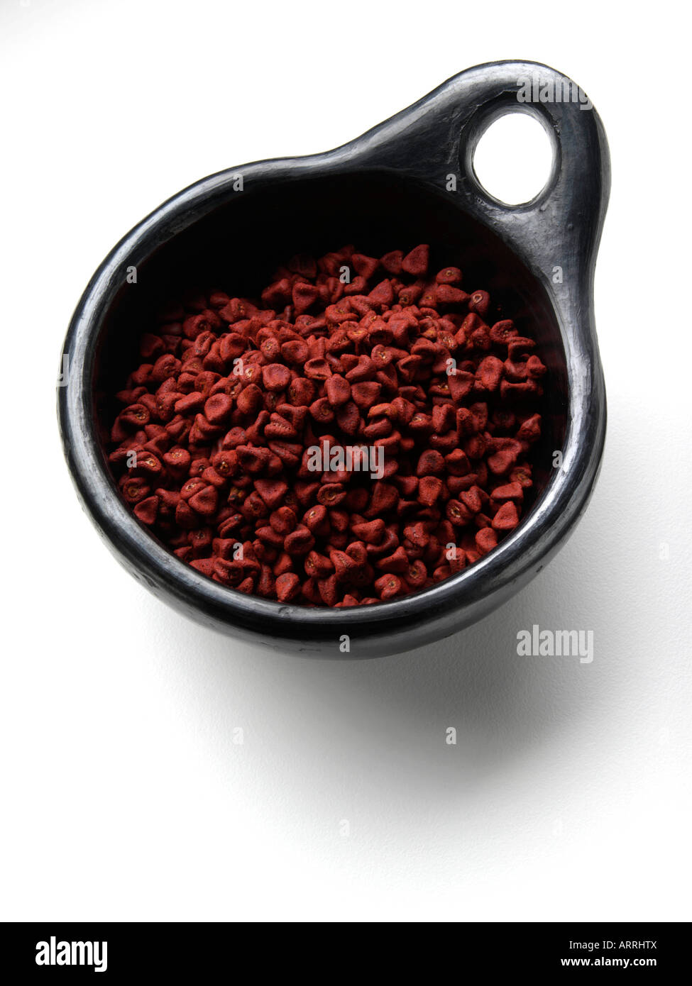 Mexican Annatto seeds ingredients editorial food Stock Photo - Alamy
