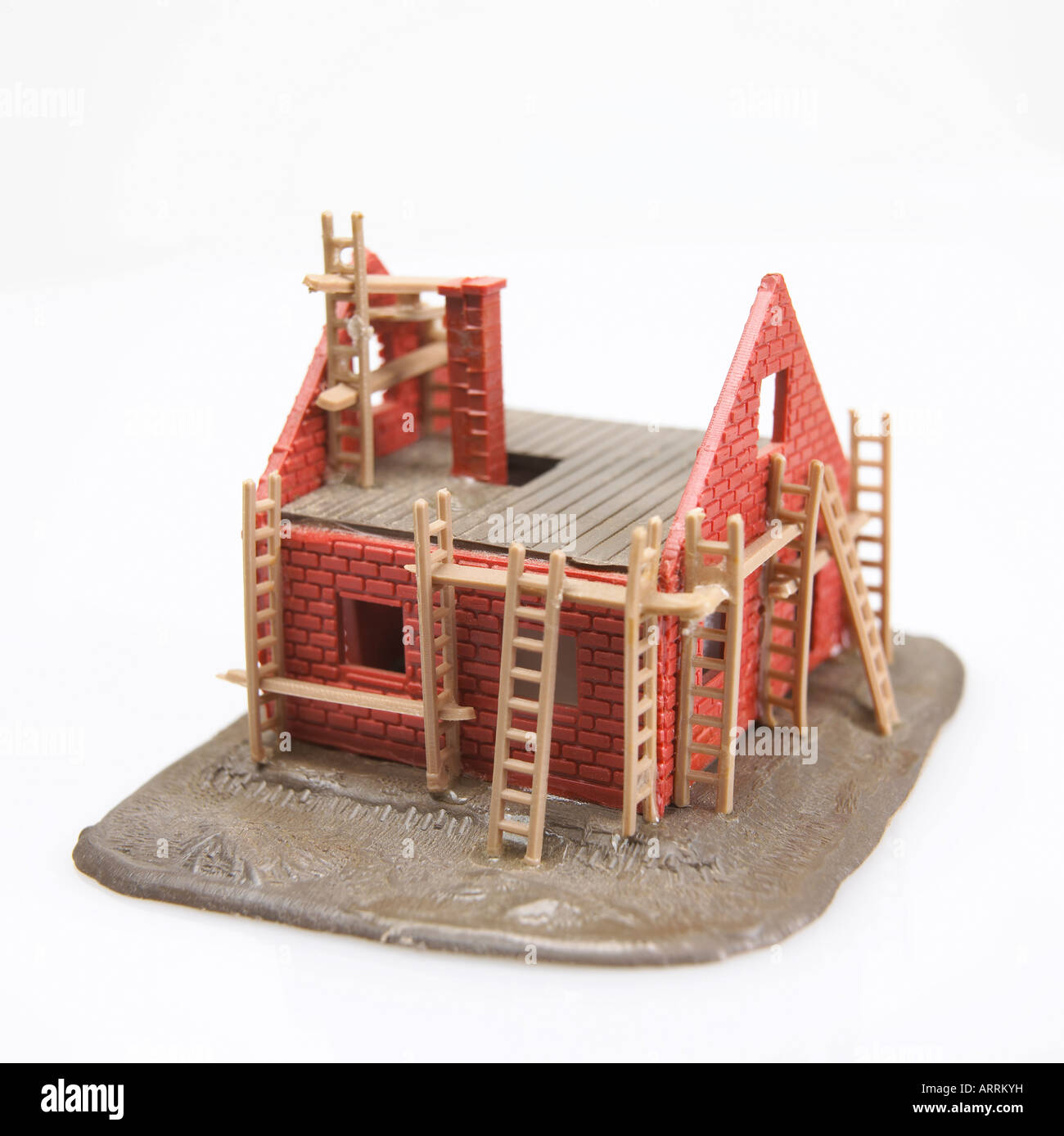 Residential building under construction Cut Out Stock Images & Pictures ...