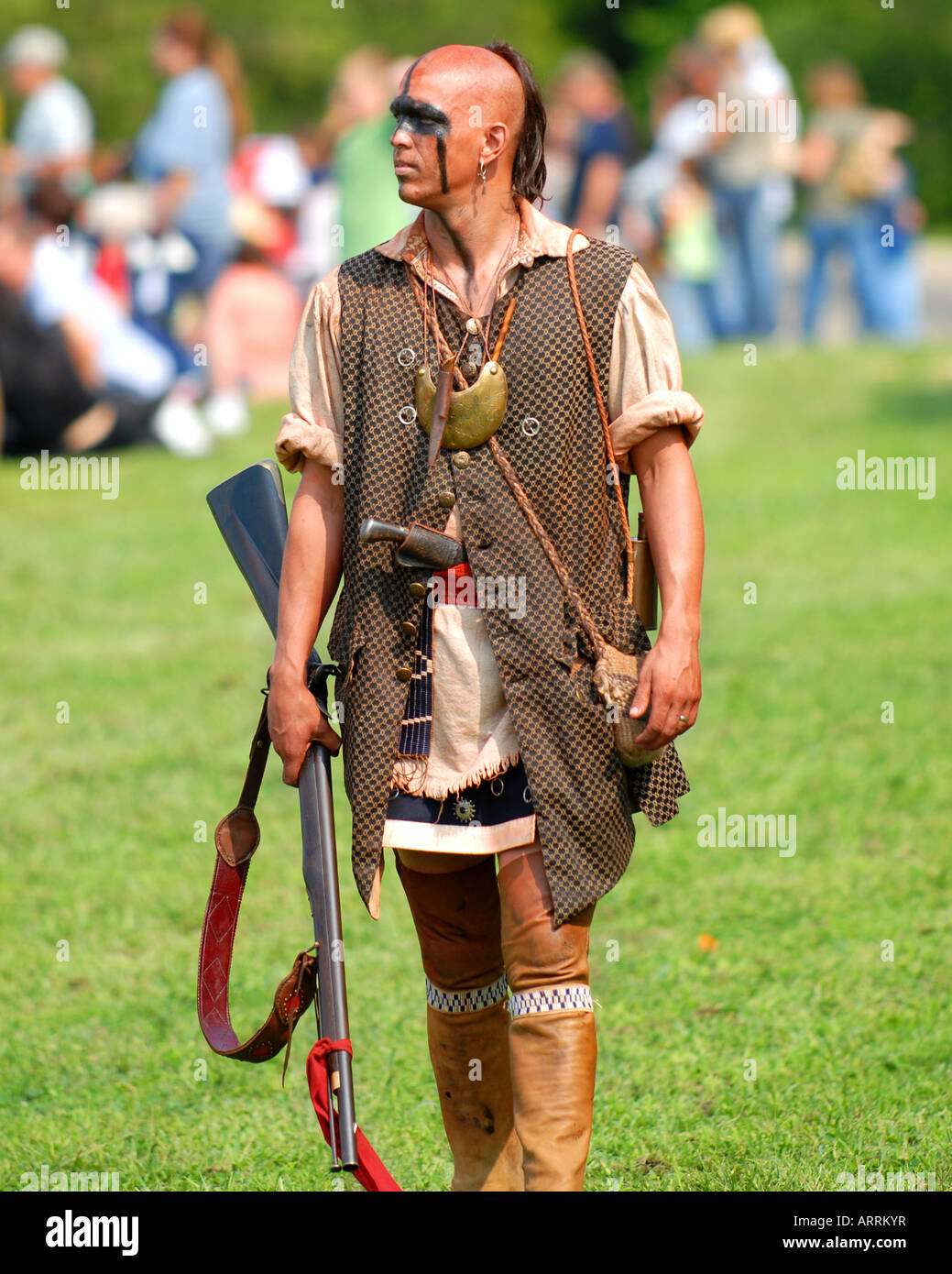 Indian reenactment hi-res stock photography and images - Alamy