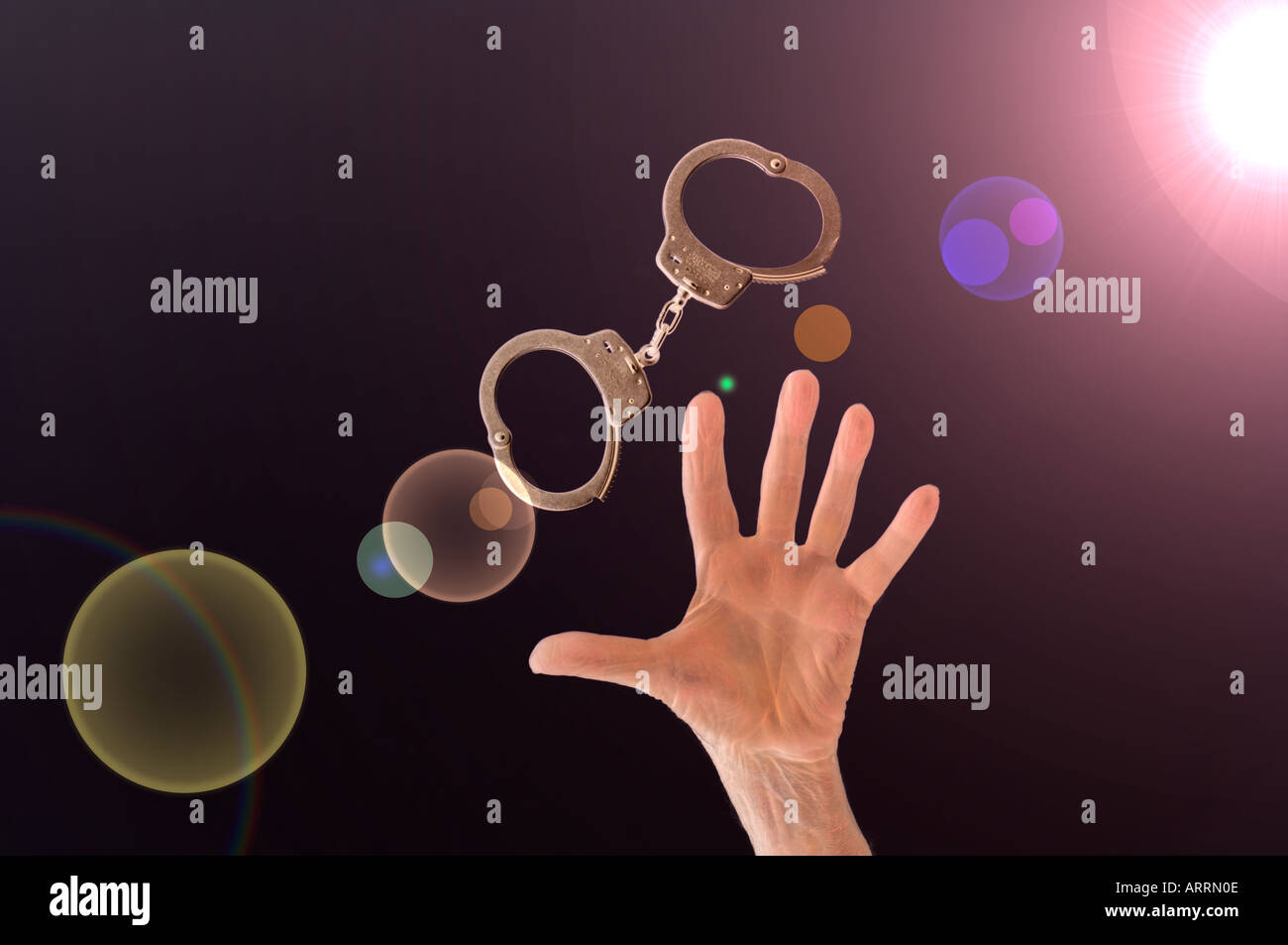 Hand restraints hi-res stock photography and images - Alamy