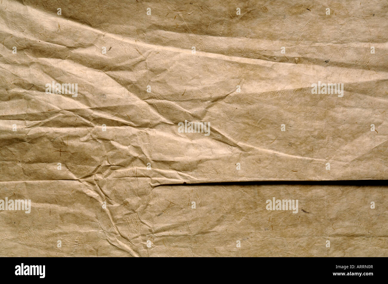 Creased brown paper Stock Photo - Alamy