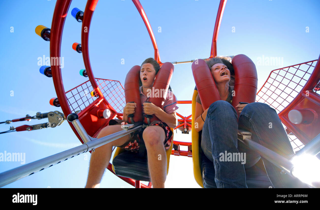 Carousel catapult at Divo ostrov russia Stock Photo - Alamy