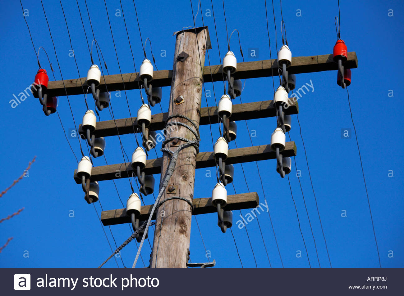 Telegraph insulator hi-res stock photography and images - Alamy