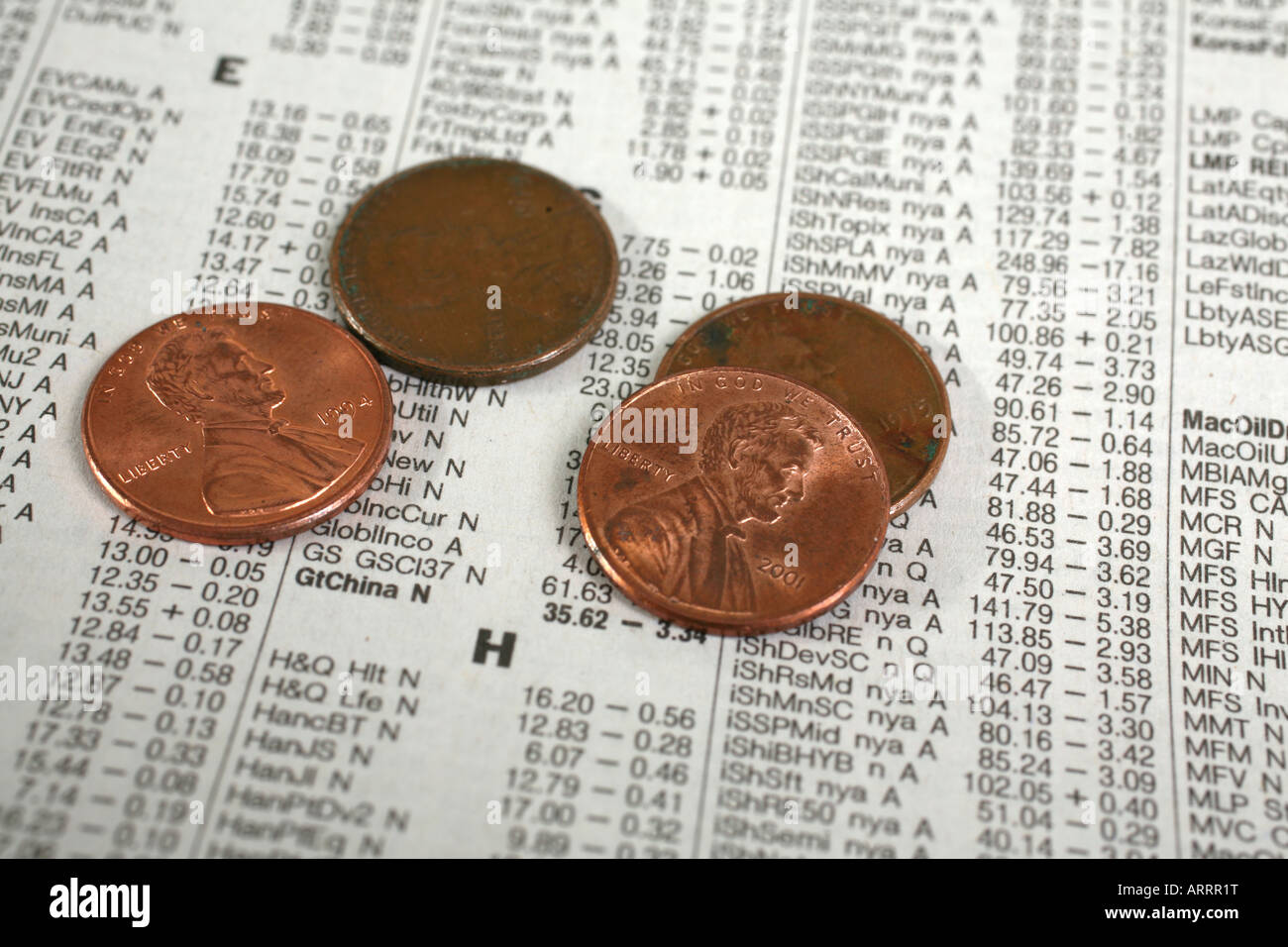 Financial section newspaper hi-res stock photography and images - Alamy