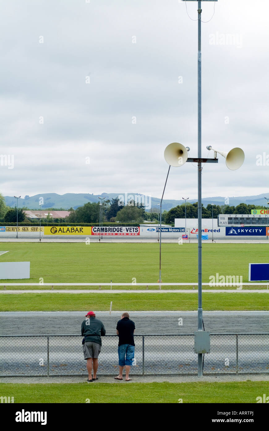 Racetrack advertising hi-res stock photography and images - Alamy